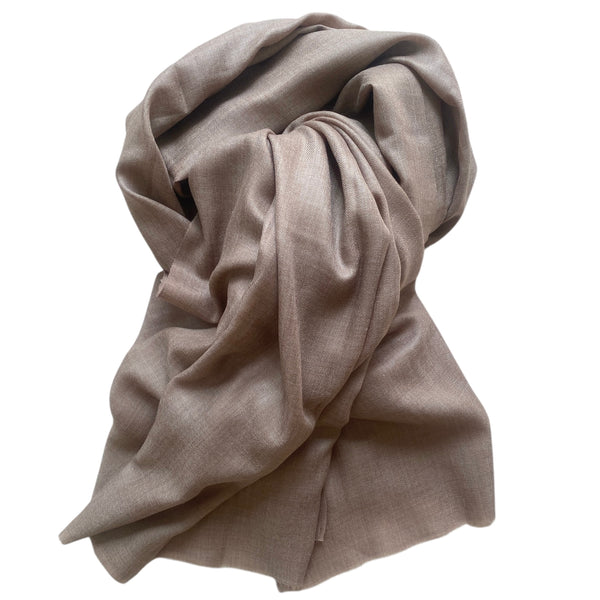 100 % Cashmere Khadi - dark sand – Roomers